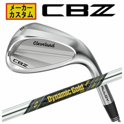 メーカーカスタム】クリーブランド CBZ ウエッジ ダイナミックゴールド